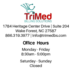 Contact Us | | TriMed Billing Solutions